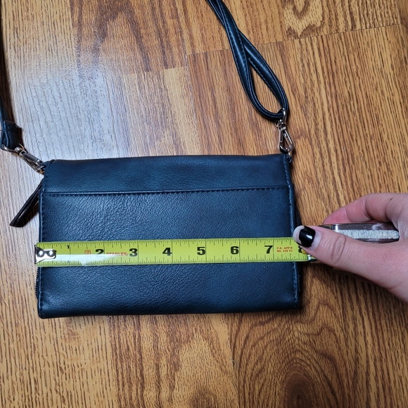 Max Studio | Bags | Max Studio Emerald Green Studded Crossbody Clutch ...